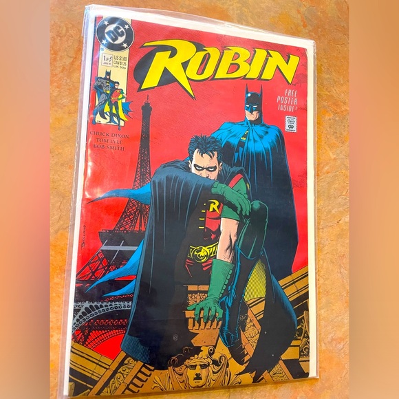 DC Comics | Accents | Dc Robin Of 5 January 1991 Comic Book Chuck Dixon ...